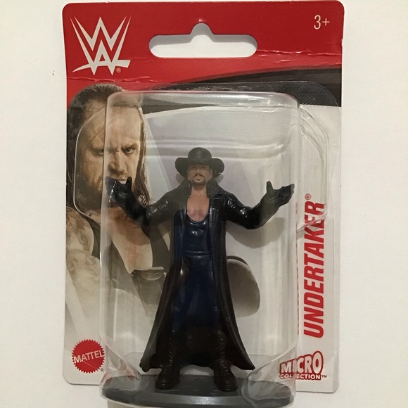 Toys | Wwe Mini Action Figures Undertaker | Poshmark